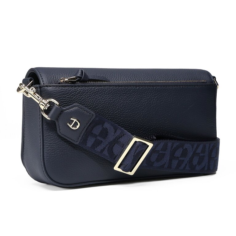AIGNER Zita Bolsa de hombro Piel natural 23 cm cosmic blue | Maletas.es